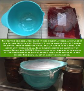 How to clean deer liver for cooking or freezing – Venison Thursday